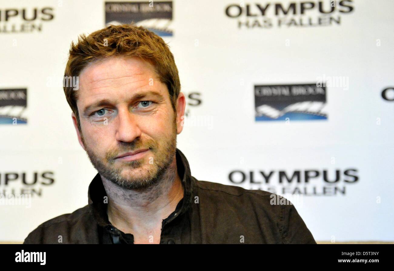 Johannesburg, South Africa. 8th April 2013. Scottish actor Gerard ...