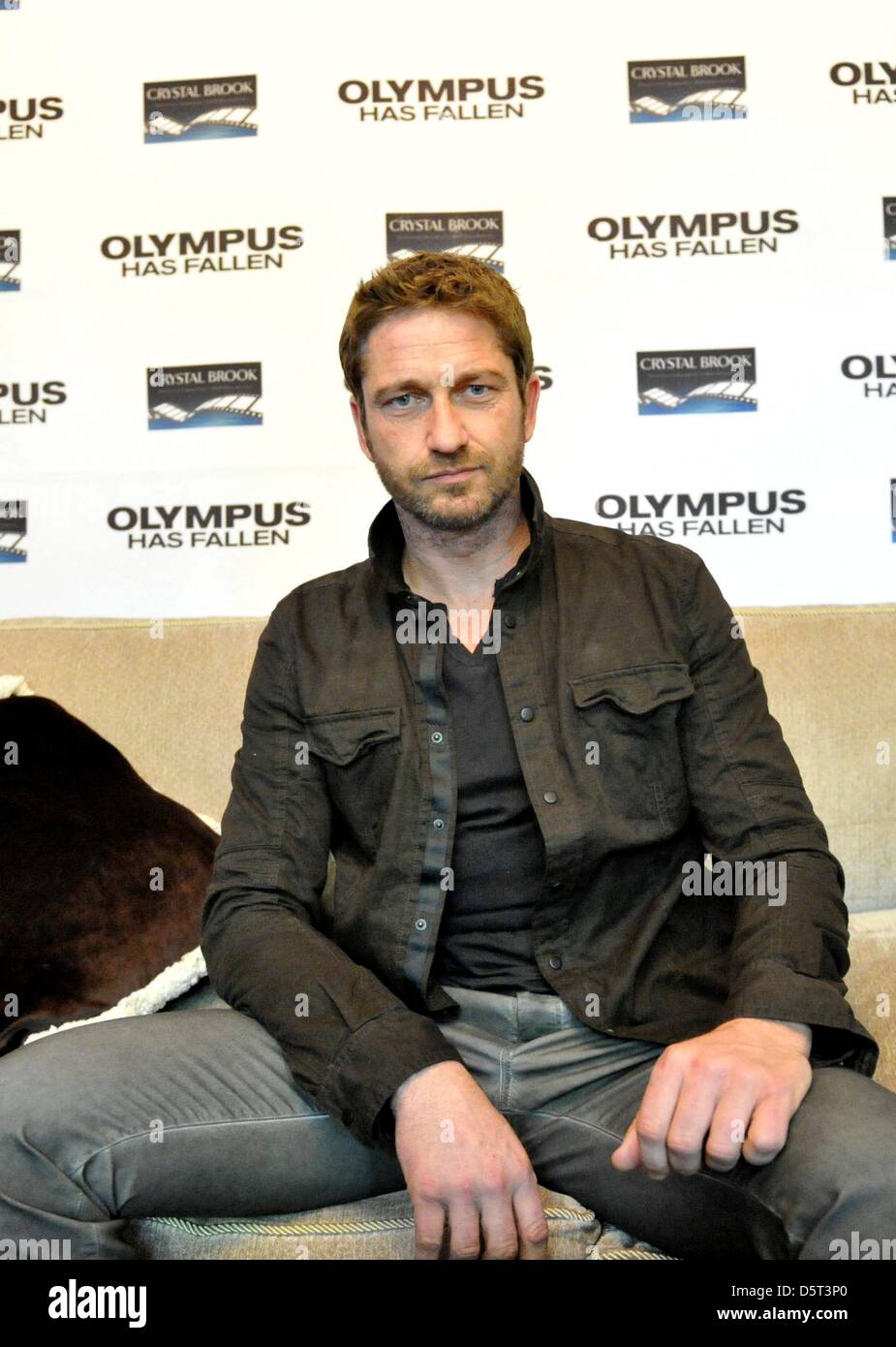 Johannesburg, South Africa. 8th April 2013. Scottish actor Gerard ...