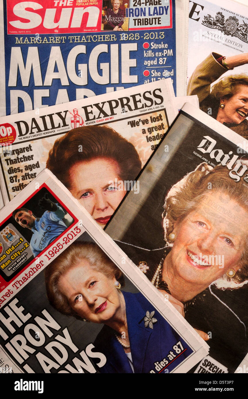 Newspapers uk covers hi-res stock photography and images - Alamy