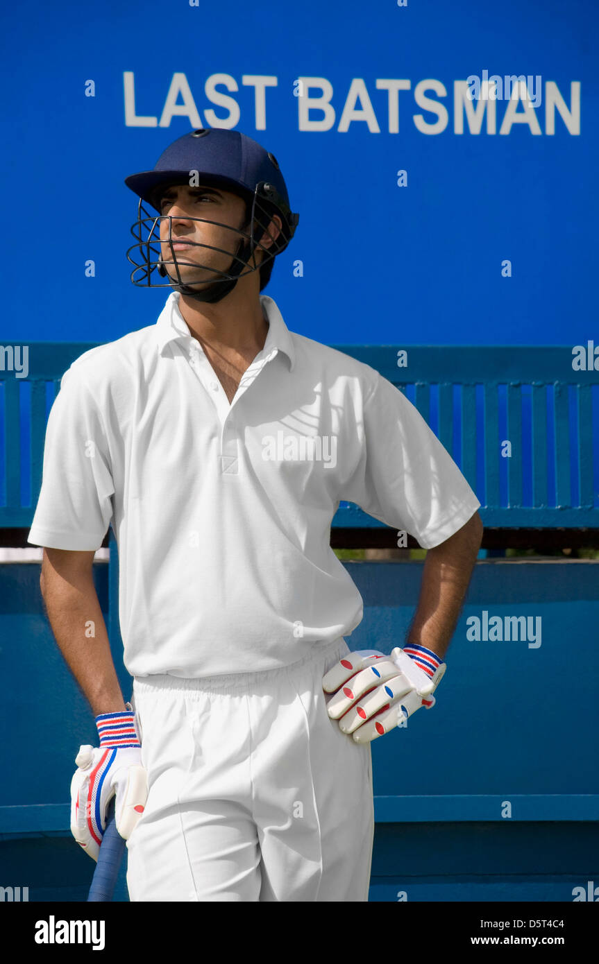 Indian cricketer helmet hi-res stock photography and images - Alamy
