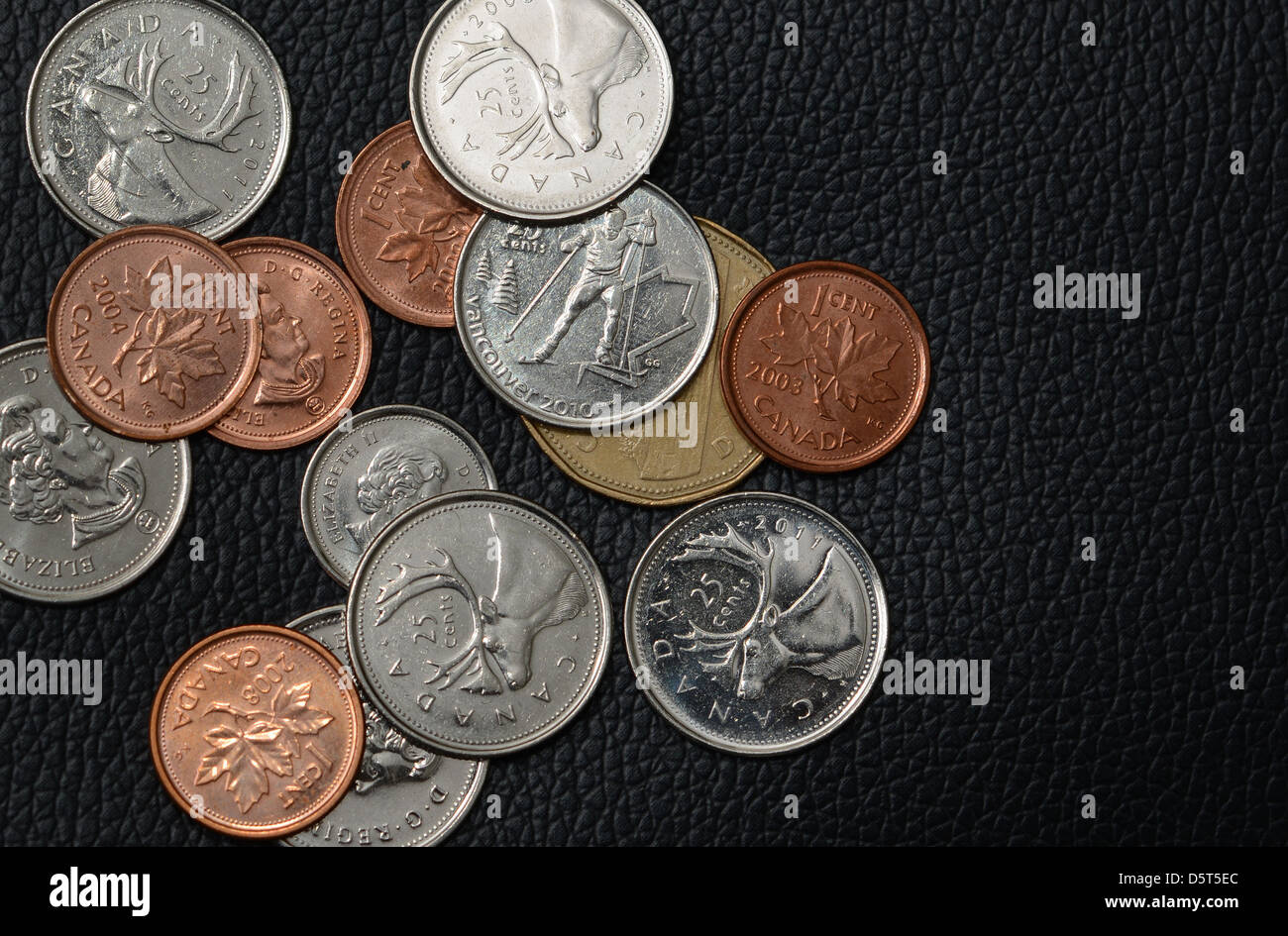 Canadian penny hi-res stock photography and images - Alamy