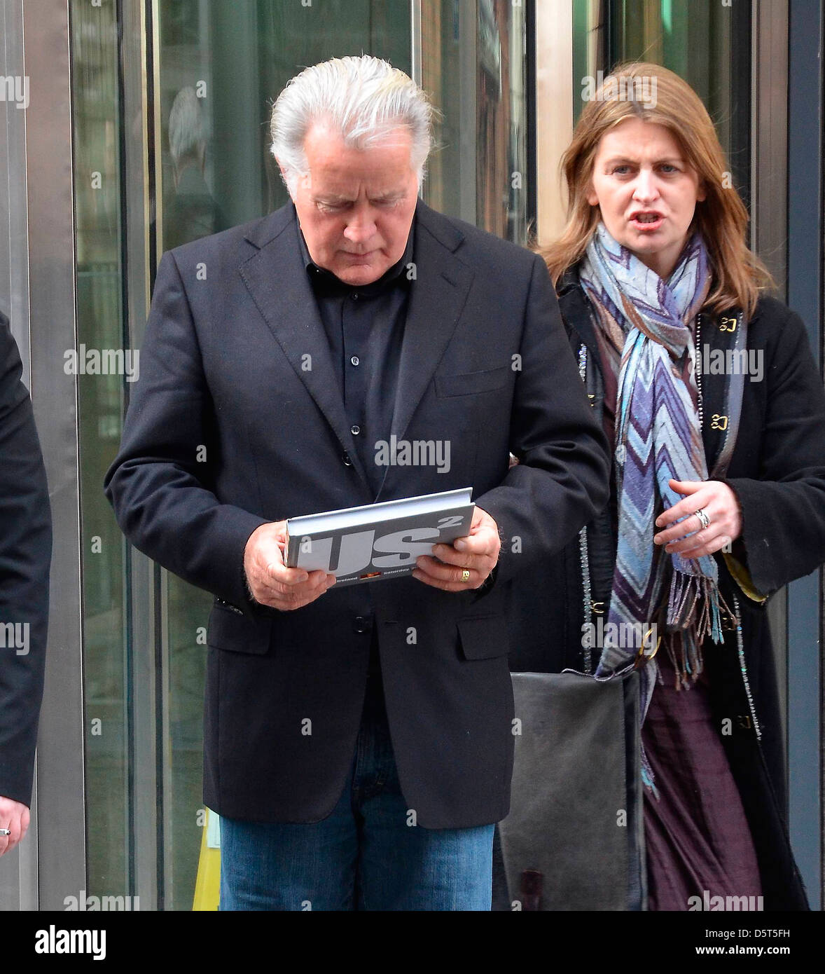 Martin sheen at today fm studios dublin hi-res stock photography and ...