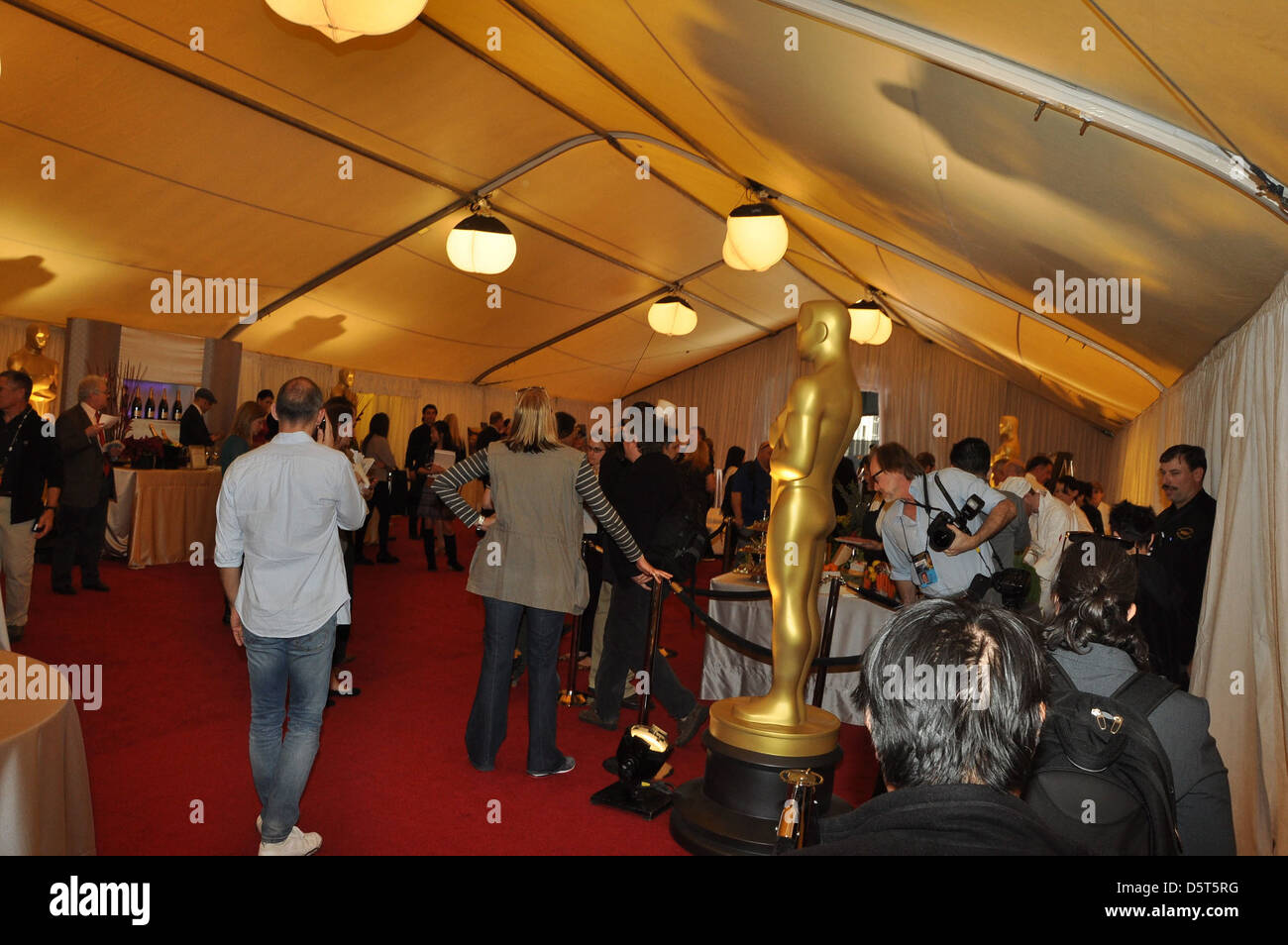 Wolfgang Puck th Annual Academy Awards (Oscars) Set-Up at the Kodak ...