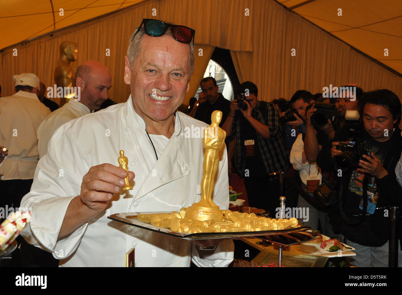 Wolfgang Puck th Annual Academy Awards (Oscars) Set-Up at the Kodak ...