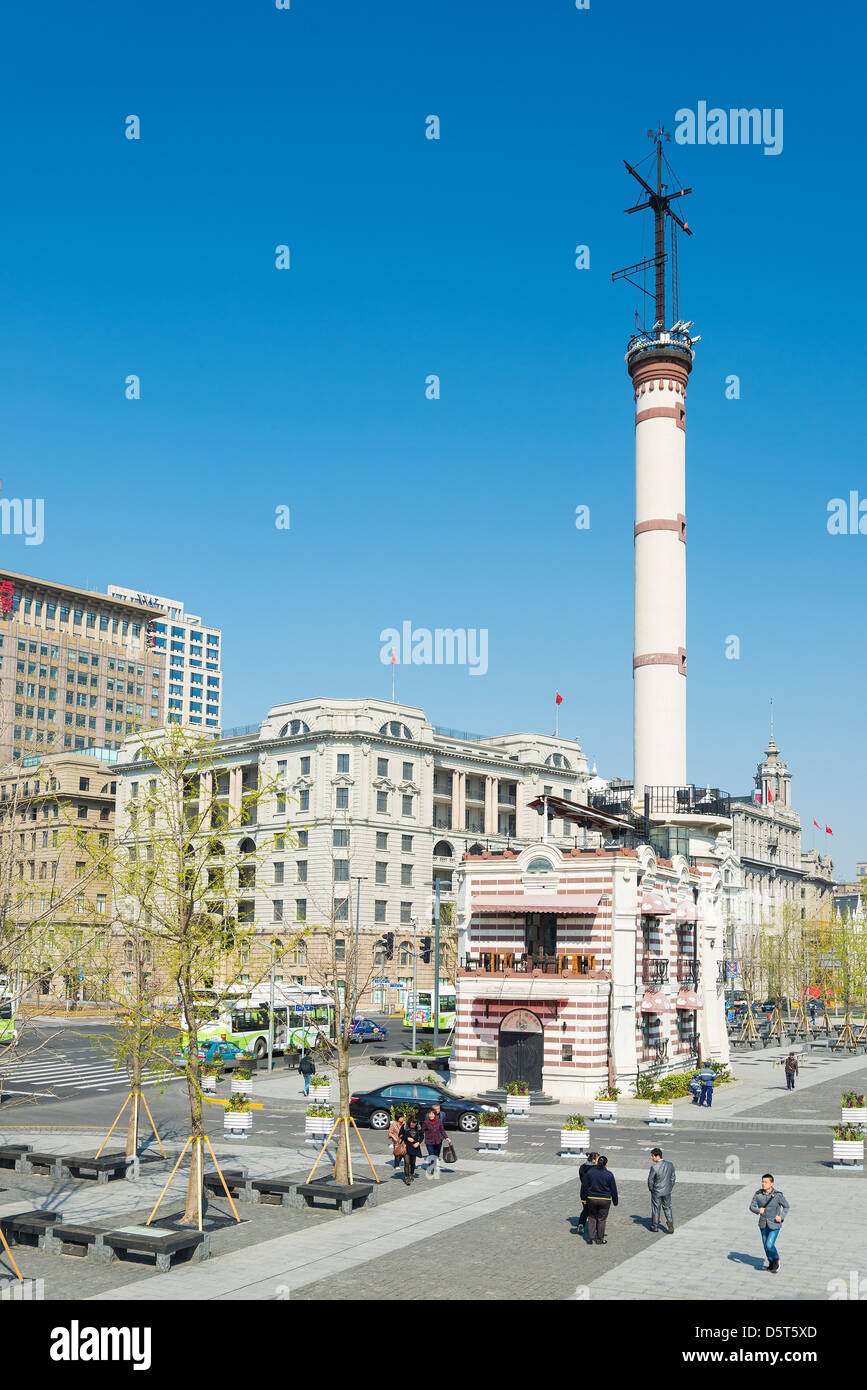 the bund in shanghai riverside china Stock Photo - Alamy