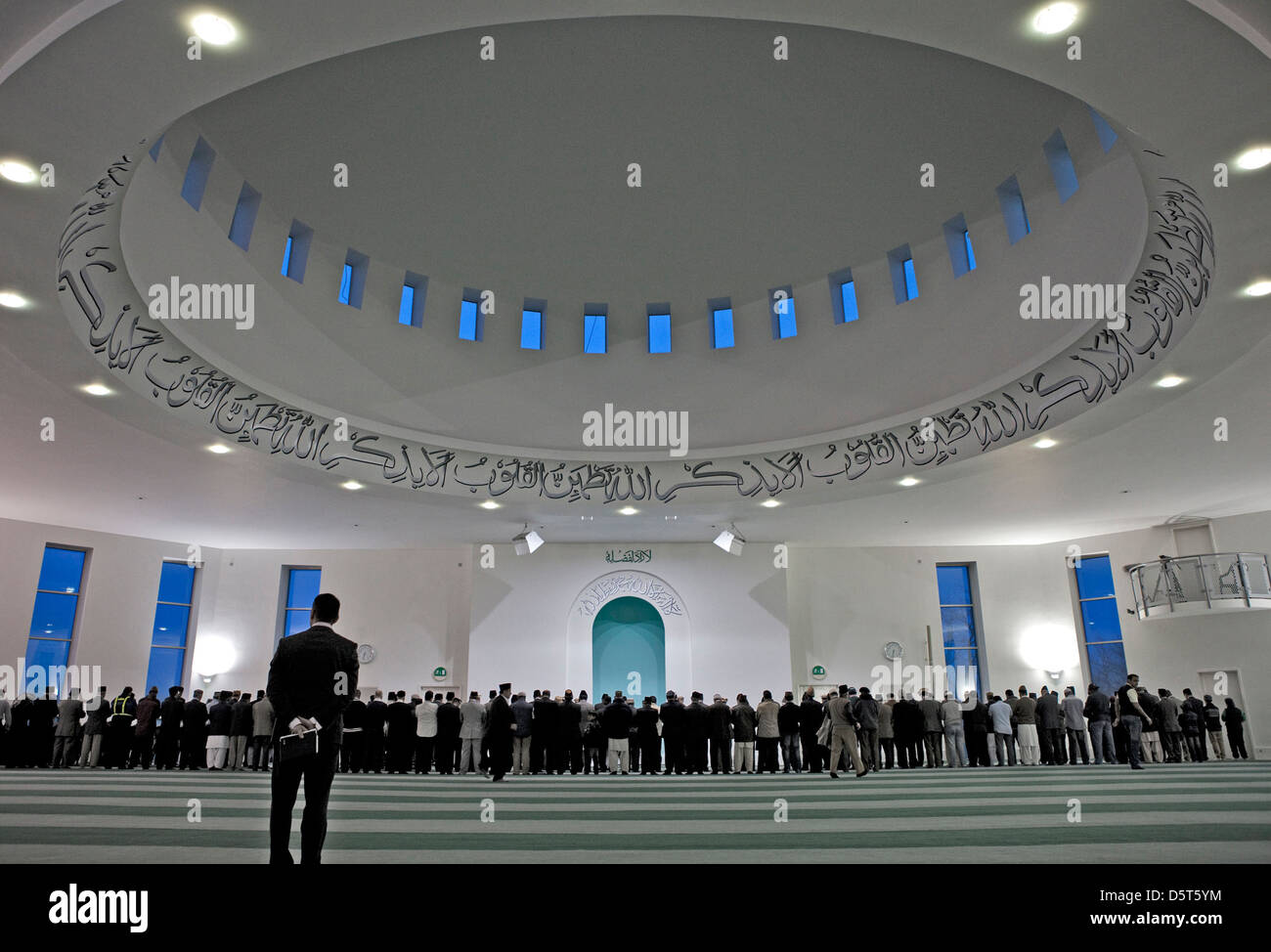 Europe's largerst mosque, Baitul Futuh Mosque, in Morden, Surrey, which ...