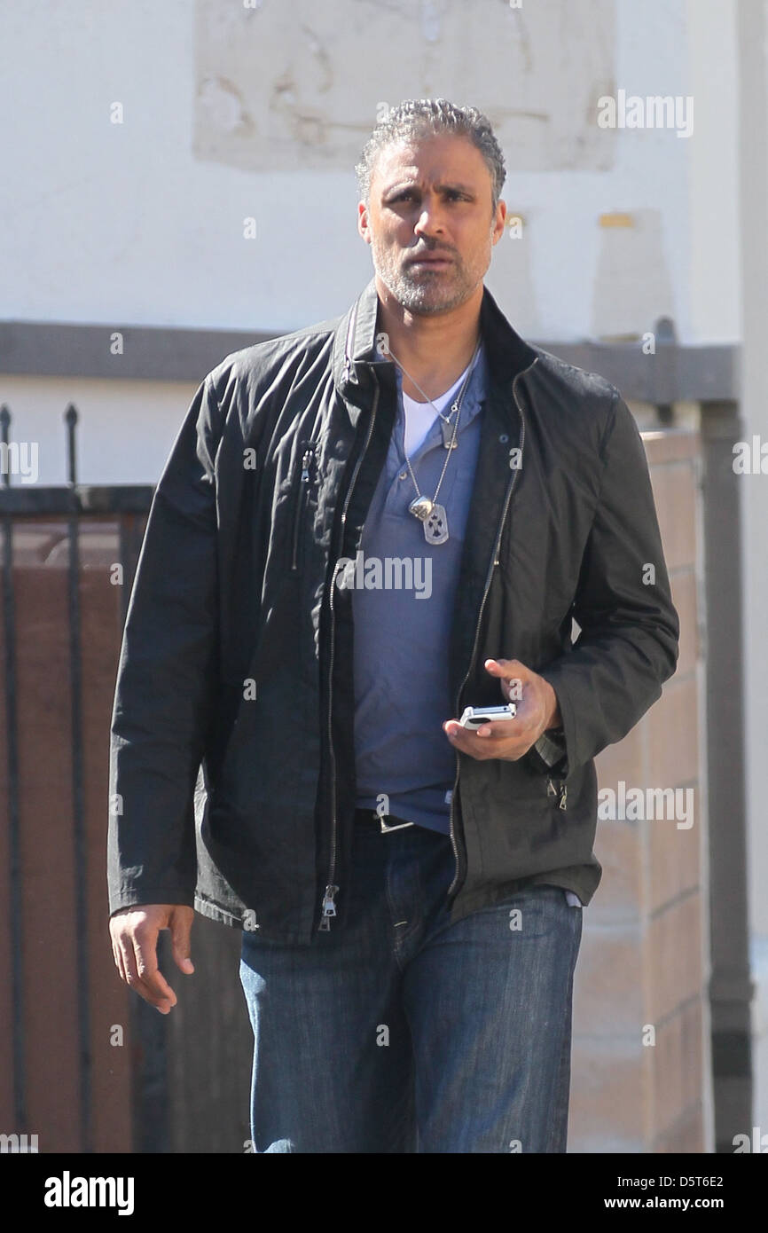 Rick Fox seen in West Hollywood Los Angeles, California - 23.02.12 ...