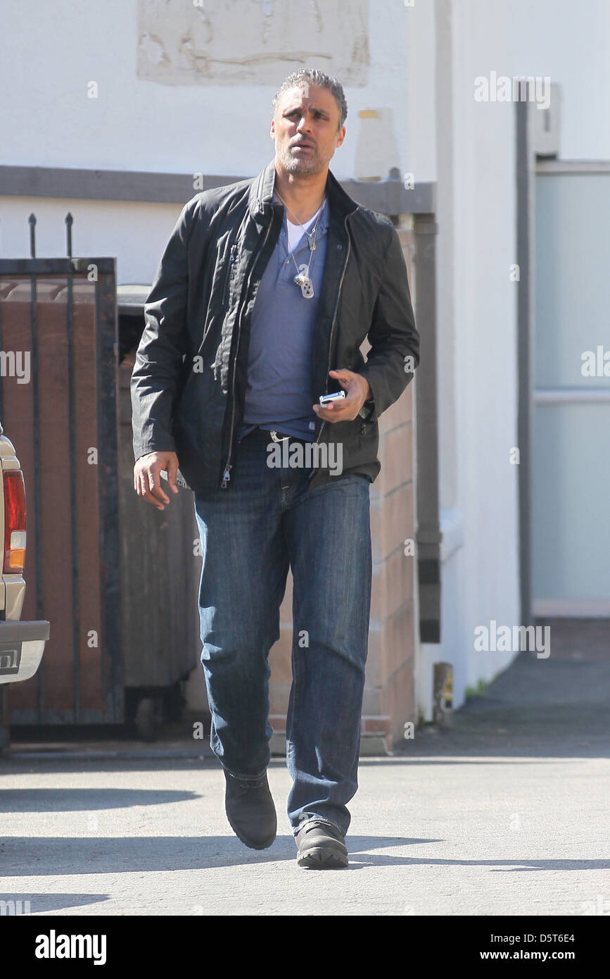 Rick Fox seen in West Hollywood Los Angeles, California - 23.02.12 ...