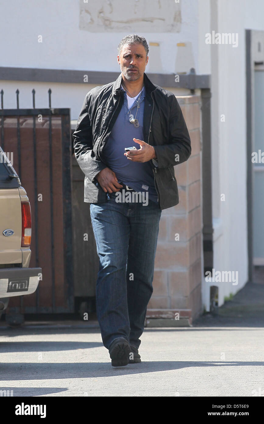 Rick Fox seen in West Hollywood Los Angeles, California Stock Photo - Alamy