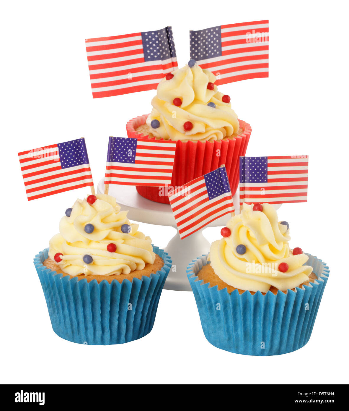 Birthday cake stars celebration Cut Out Stock Images & Pictures - Alamy