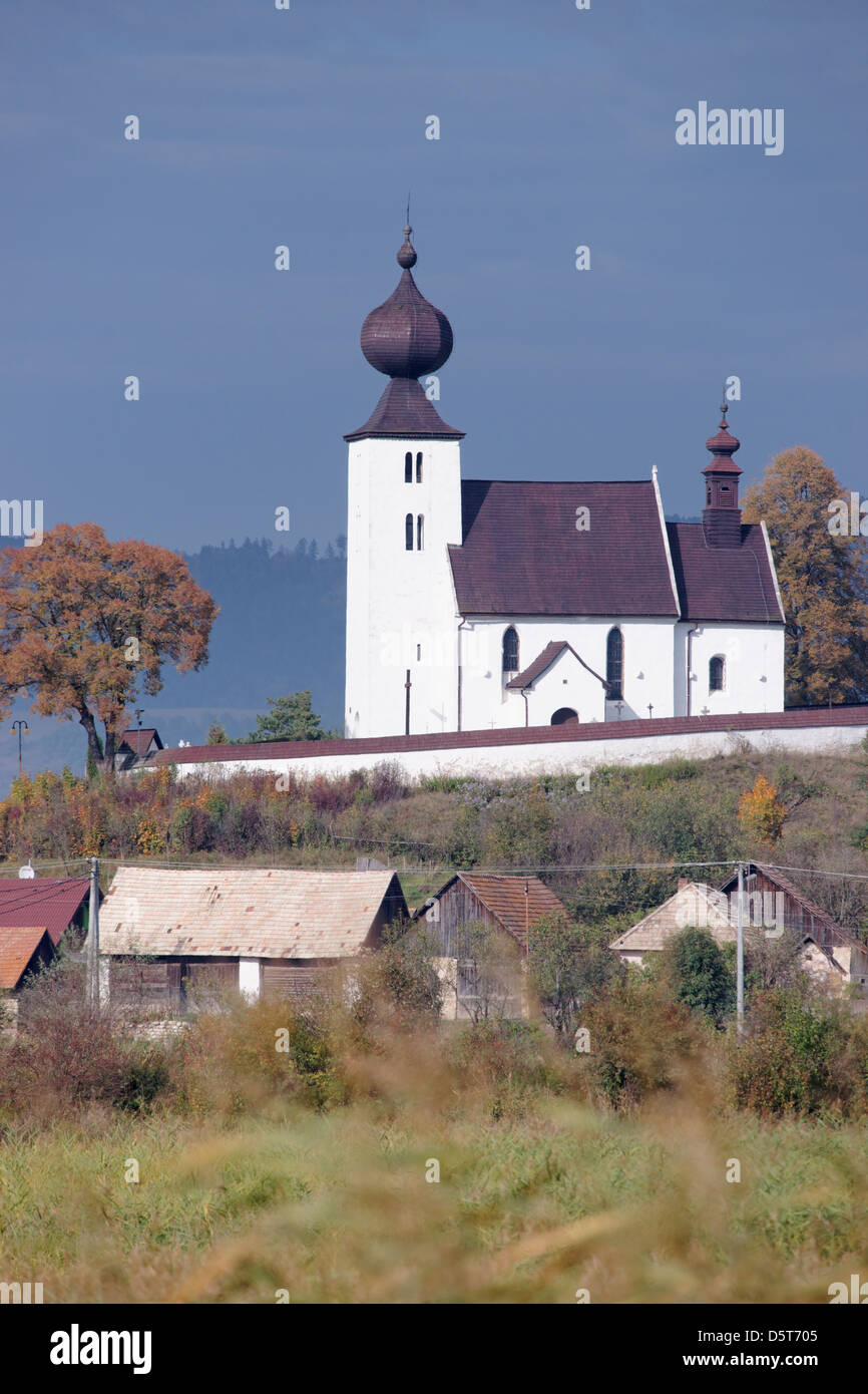 Church of the Holy Spirit at Zehra, Slovakia. Sv. Duch Stock Photo - Alamy