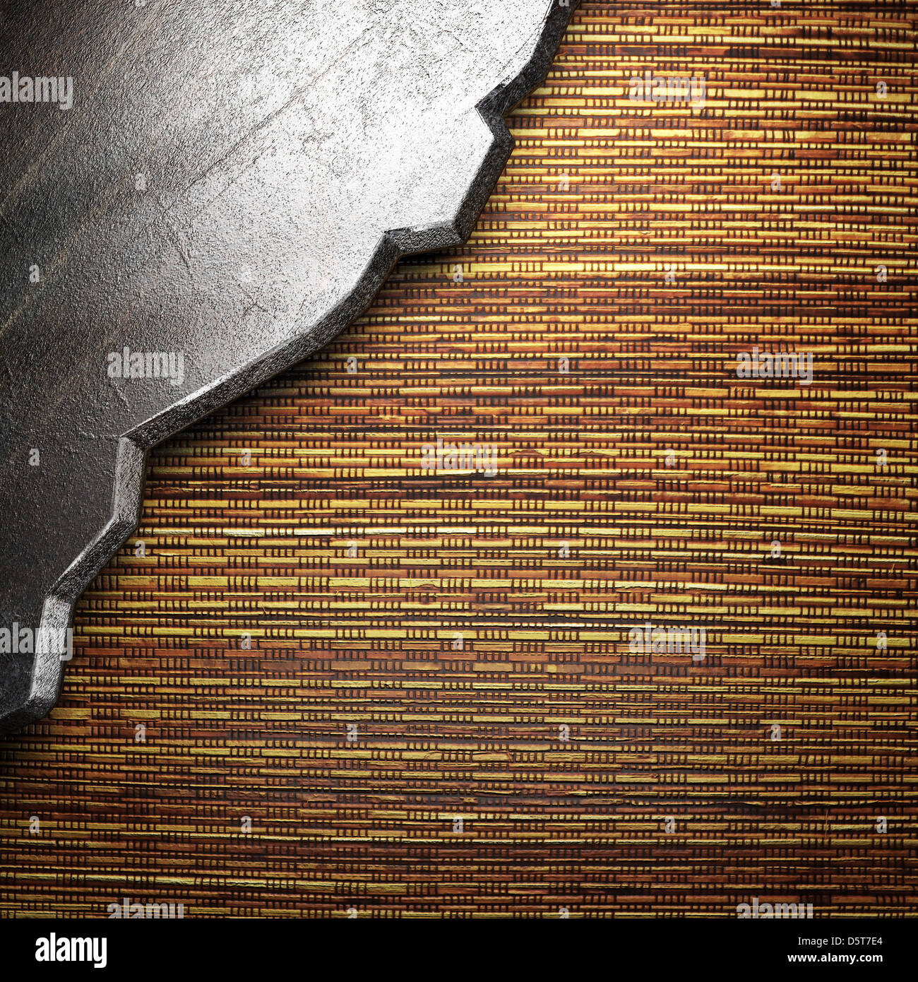 metal on wall Stock Photo - Alamy