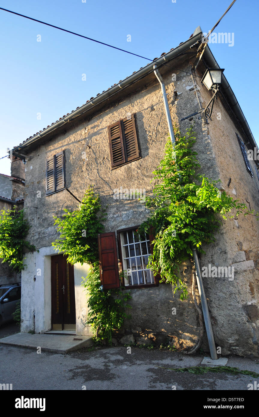Beautiful old house from stones Stock Photo - Alamy
