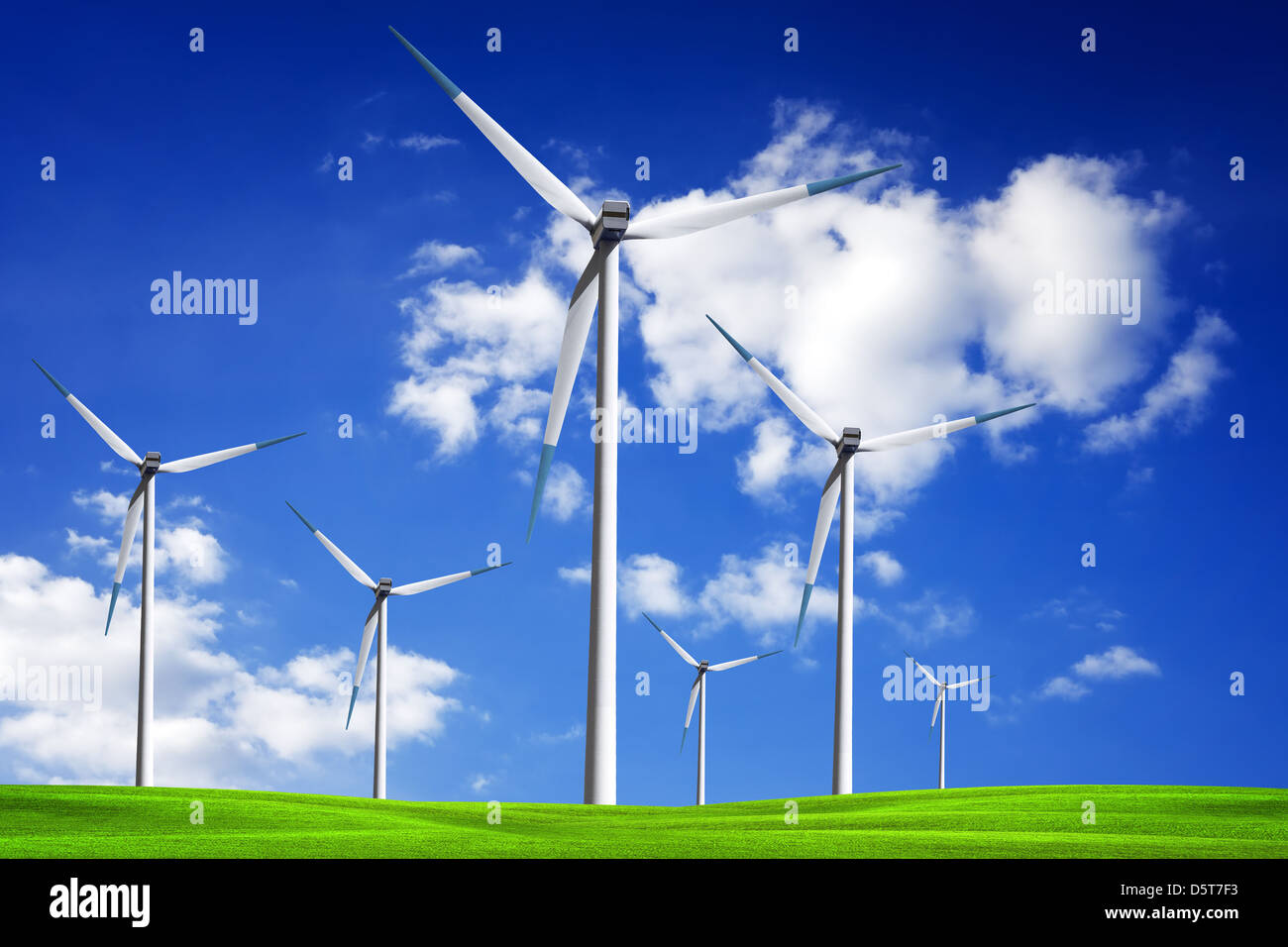 Wind turbine on horizon hi-res stock photography and images - Alamy