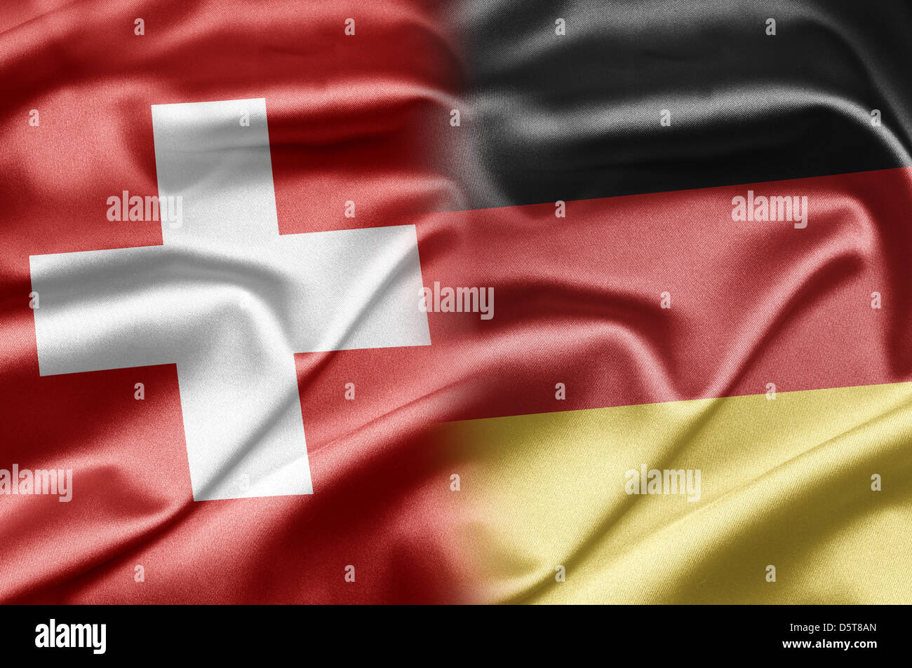German swiss flag hi-res stock photography and images - Alamy