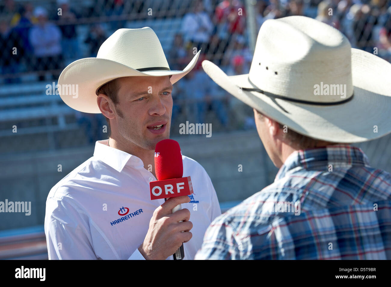 Williams Driver Mentor, Austrian Alex Wurz, speaks in Austrian ...