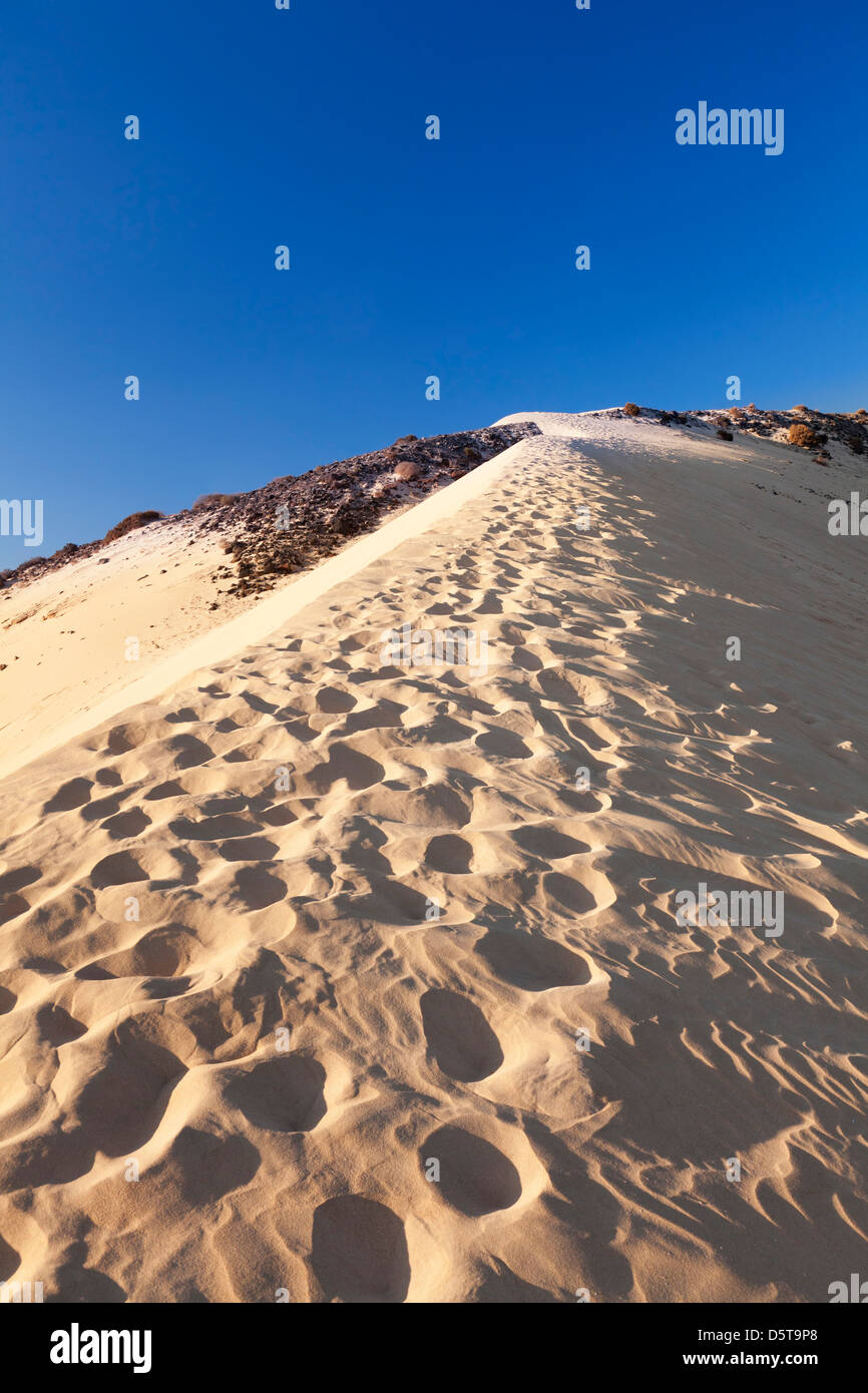 Dunes, Risco del Paso, Fuerteventura, Canary Islands, Spain Stock Photo ...