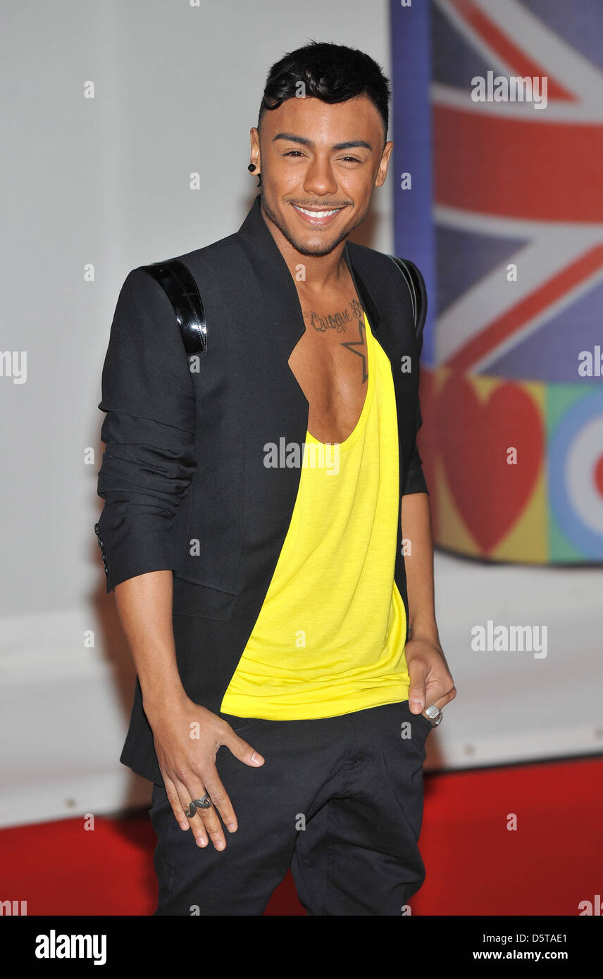 Marcus Collins The BRIT Awards 2012 at the O2 Arena - Arrivals London ...
