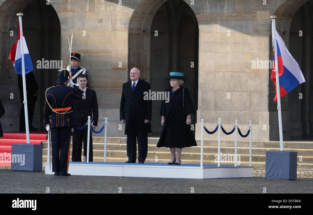 President of Slovakia Ivan Gasparovic and his wife Silvia Gasparovicova ...