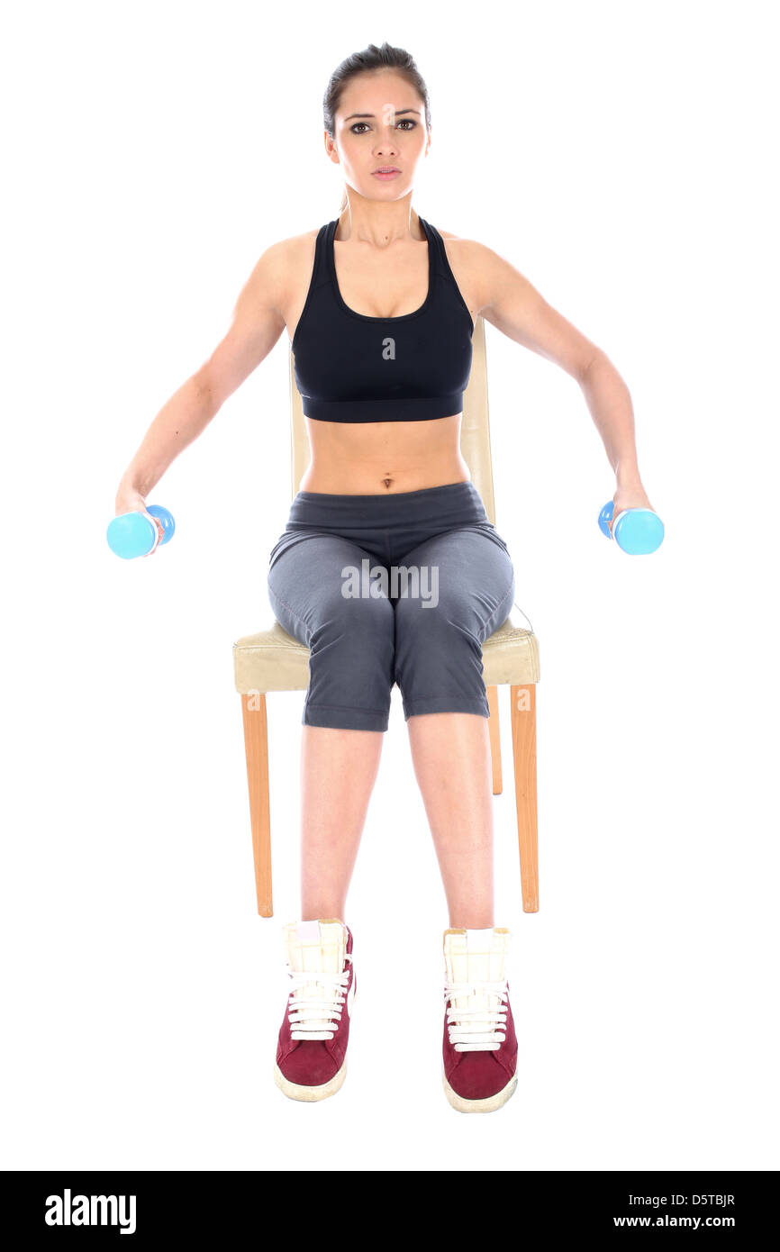 Triceps extensions Cut Out Stock Images & Pictures - Alamy