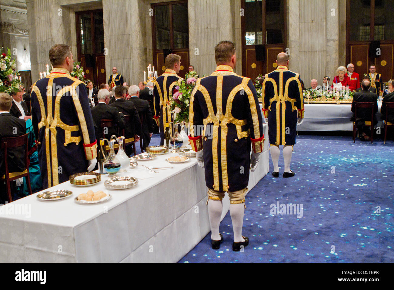 Queen Beatrix and Princess Margriet of The Netherlands and President of ...