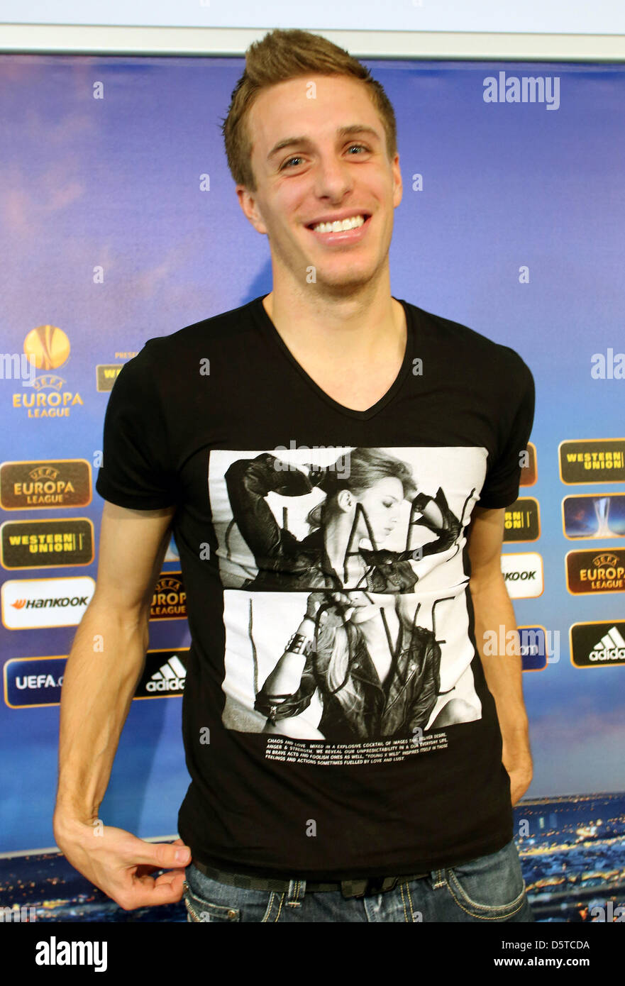 Player of Bundesliga soccer club Borussia Moenchengladbach, Patrick ...