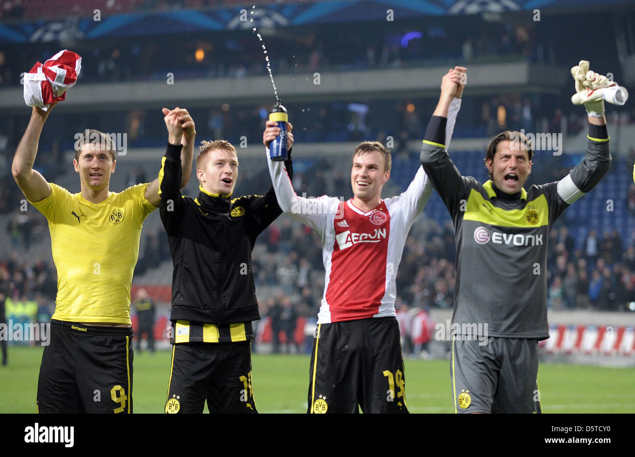 Marco Reus And Robert Lewandowski