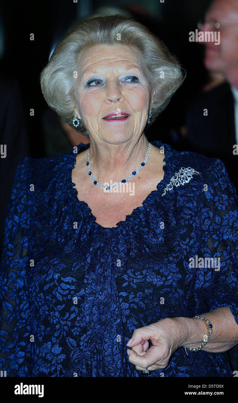 Queen Beatrix of The Netherlands and Princess Margriet (not in picture ...