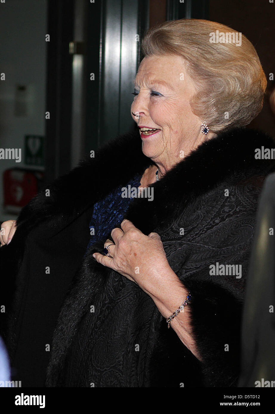 Queen Beatrix of The Netherlands and Princess Margriet (not in picture ...