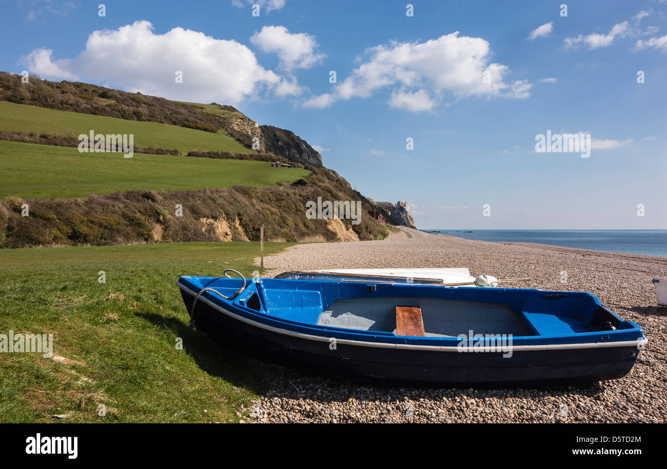 Branscombe mouth beach hi-res stock photography and images - Alamy
