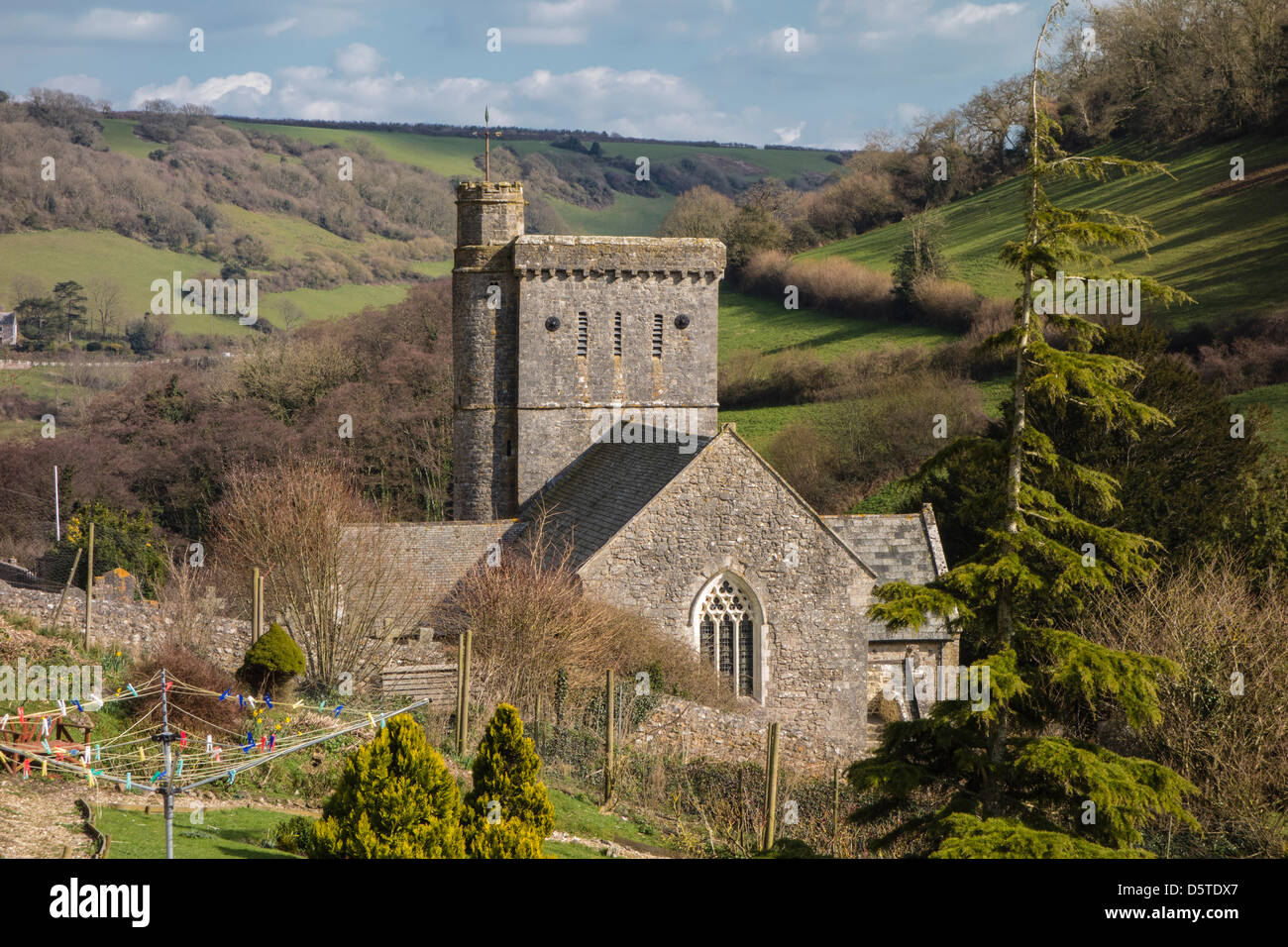 St winifreds church hi-res stock photography and images - Alamy