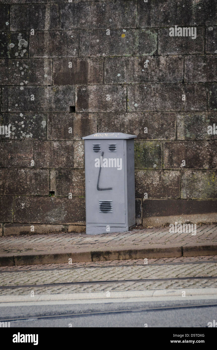Street electricity box hi-res stock photography and images - Alamy
