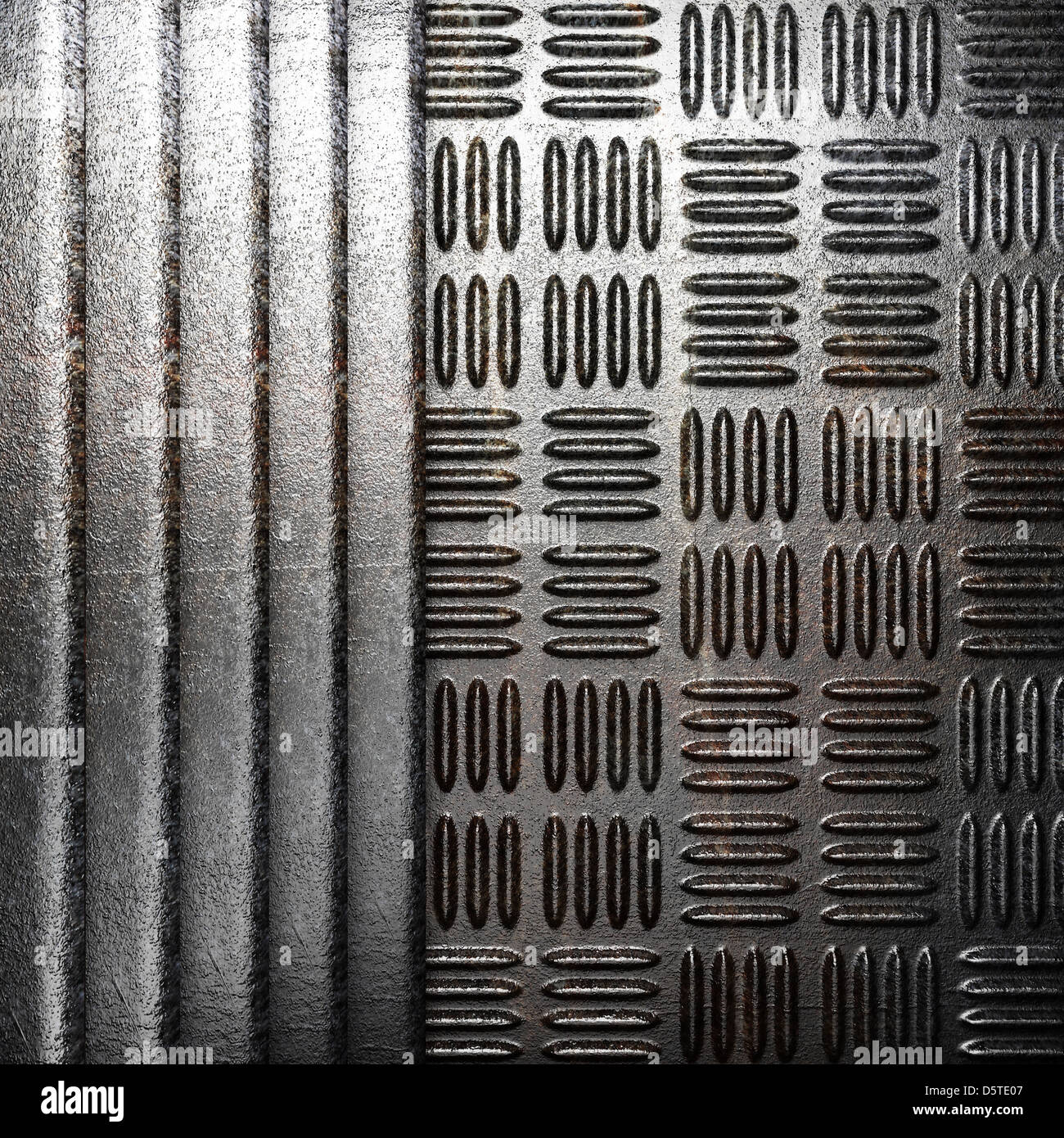 metal on wall Stock Photo - Alamy