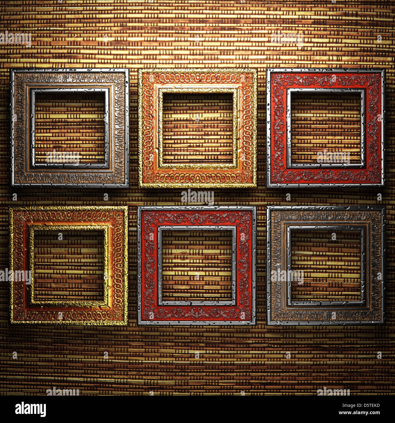 Antique ornament frame Stock Photo - Alamy