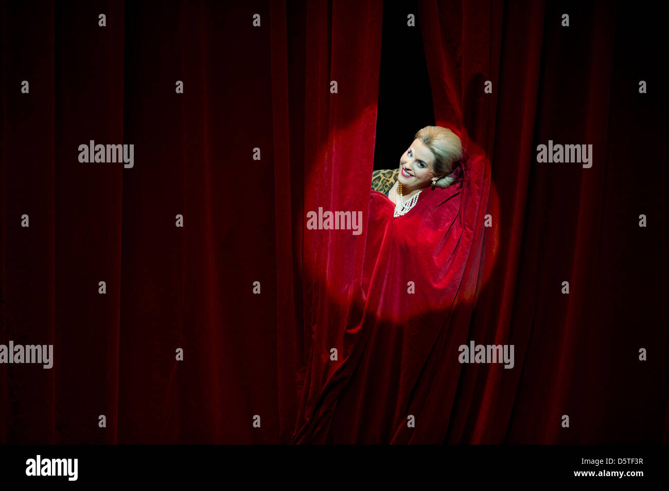 Rachel Willis Sorensen as Elettra takes part in the photo rehearsal of ...