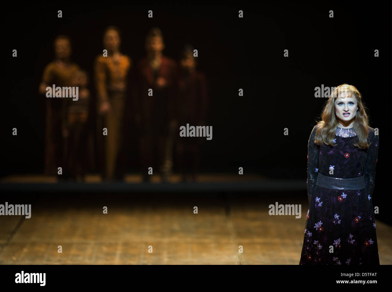 Elena Gorshunova (R) as Ilia and other members of the ensemble take ...