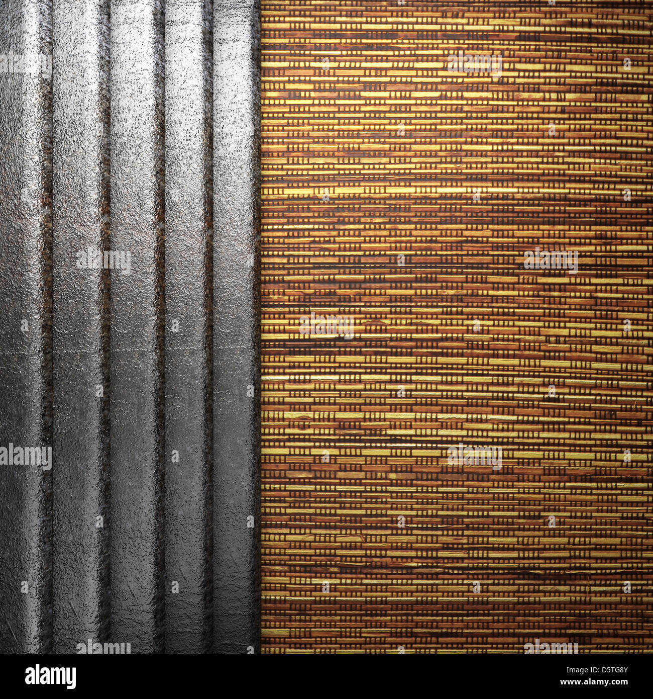 metal on wall Stock Photo - Alamy