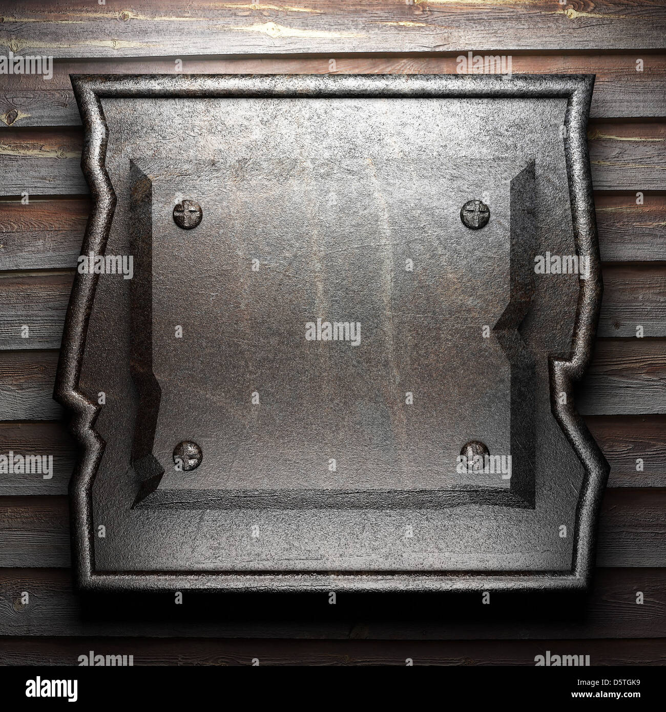 metal on wall Stock Photo - Alamy