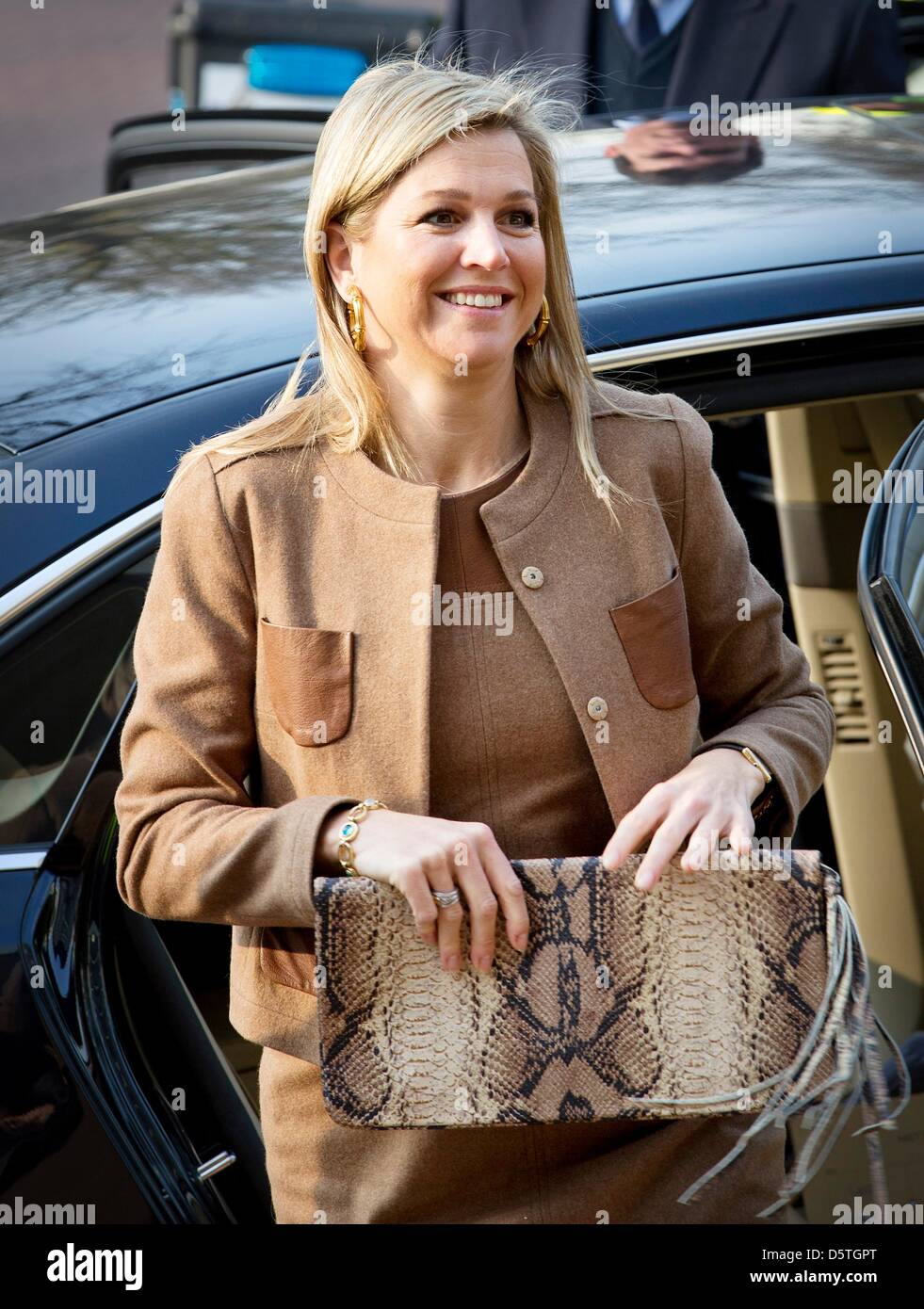 Amsterdam, Netherlands. 9th April 2013. Princess Maxima of The ...