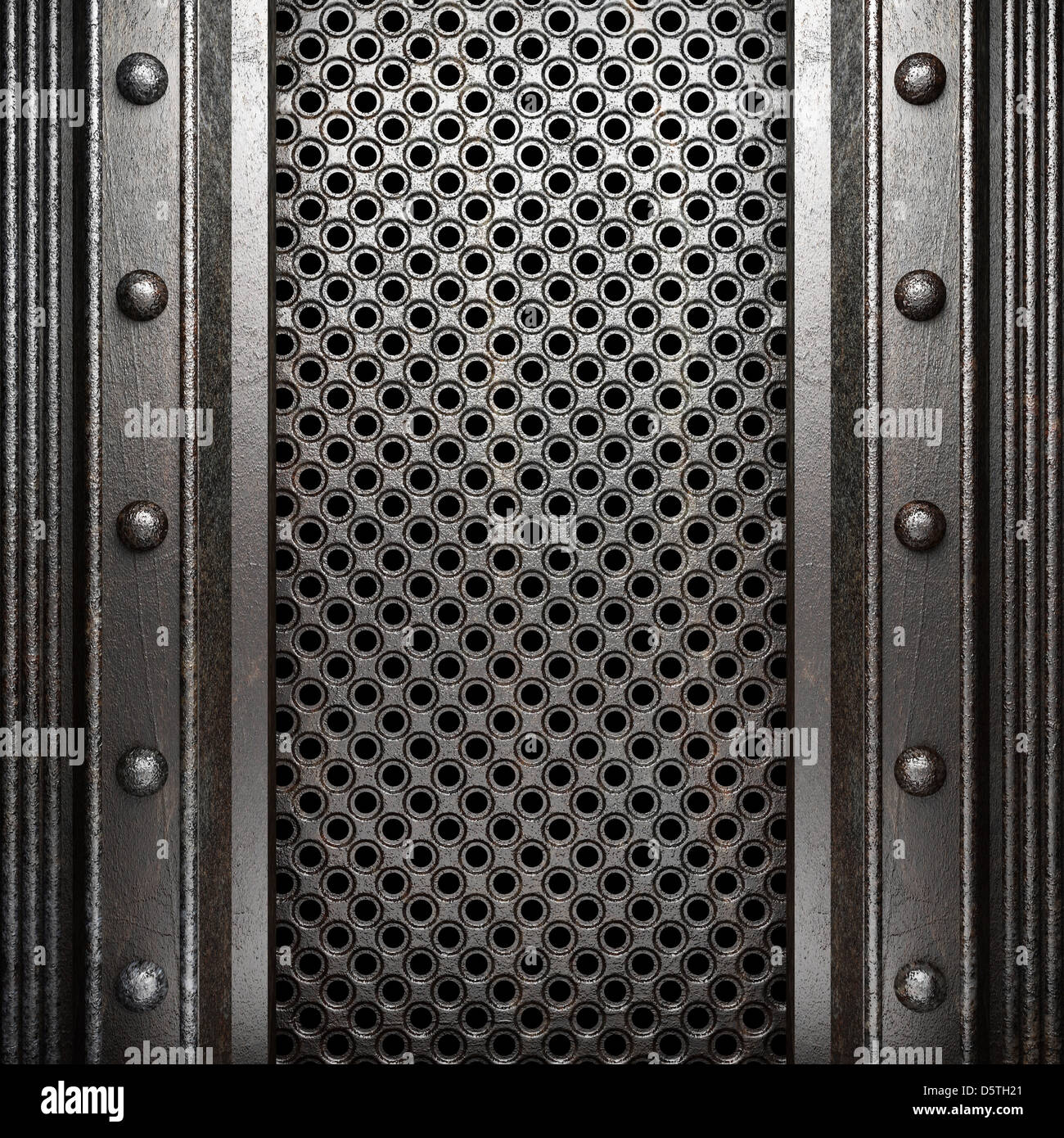 metal on wall Stock Photo - Alamy