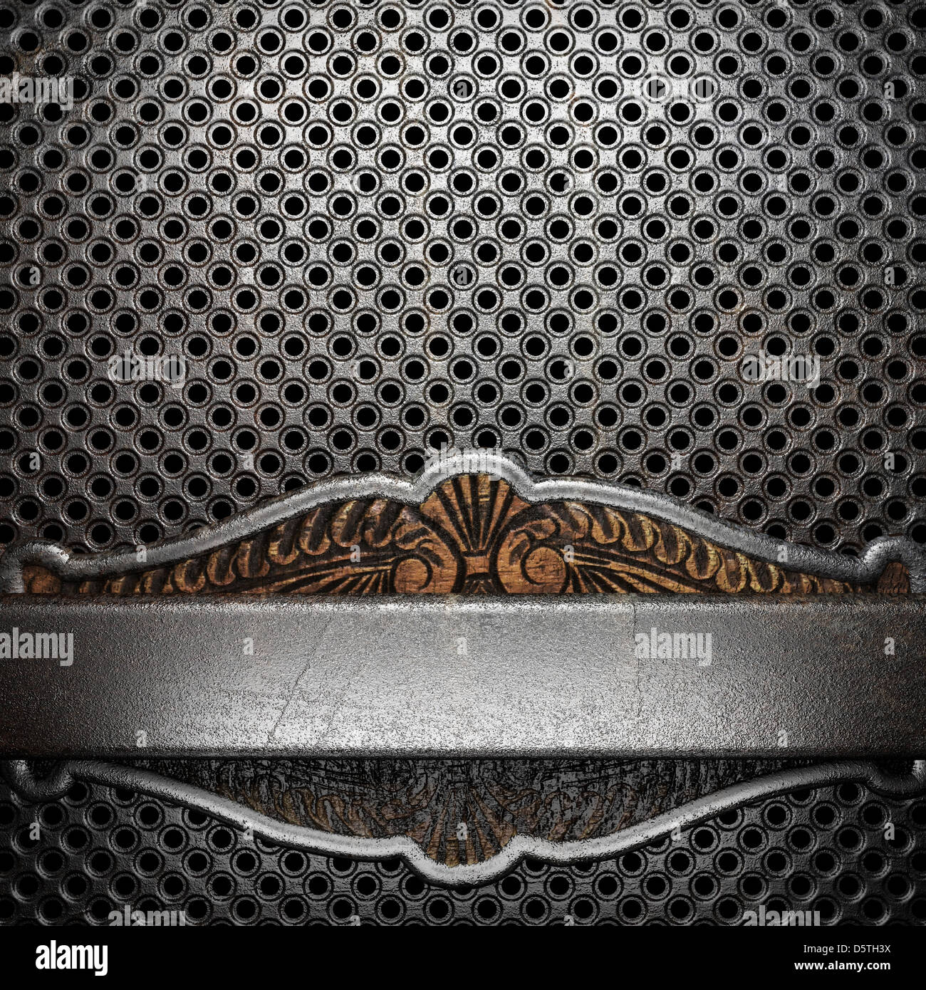 metal on wall Stock Photo - Alamy