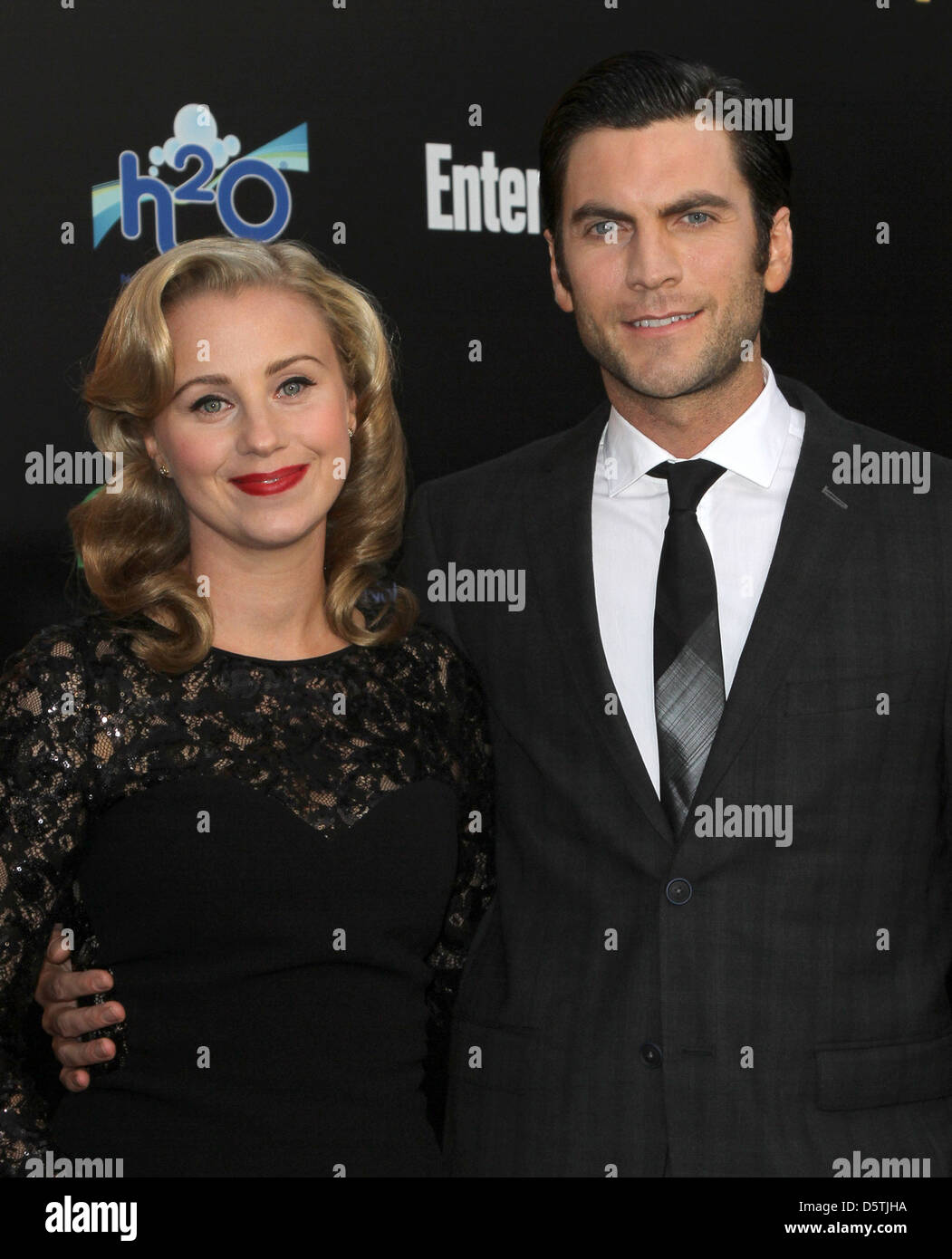 Wes Bentley and his wife Jennifer Quanz Los Angeles premiere of 'The ...
