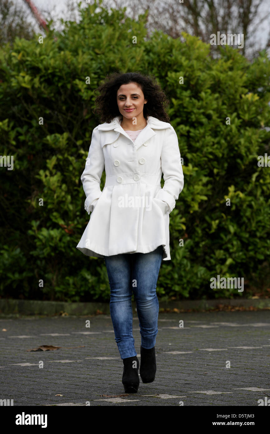 Female boxer 'Killer Queen' Susi Kentikian poses in Neuss, Germany, 26 ...