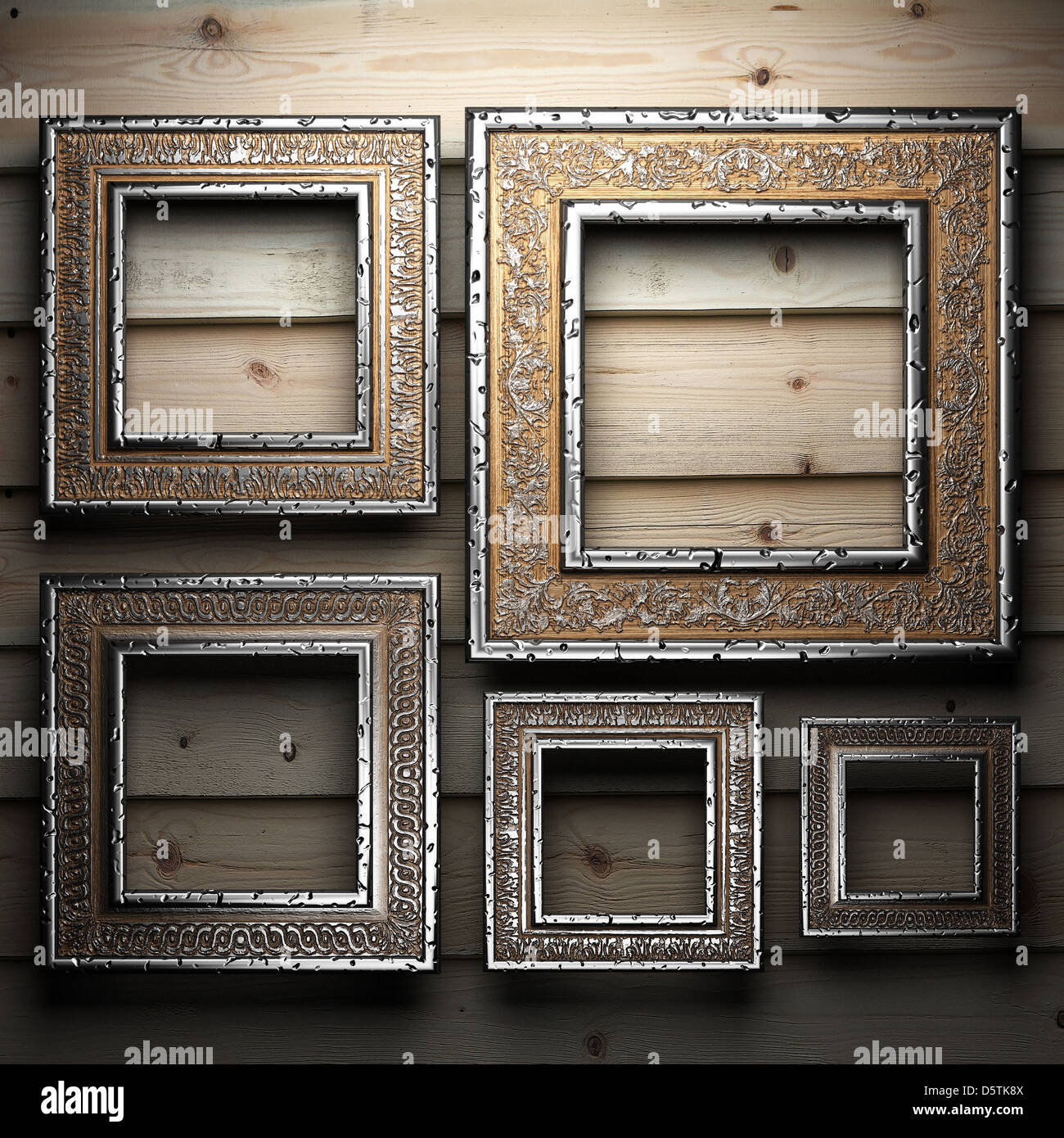 Antique ornament frame Stock Photo - Alamy