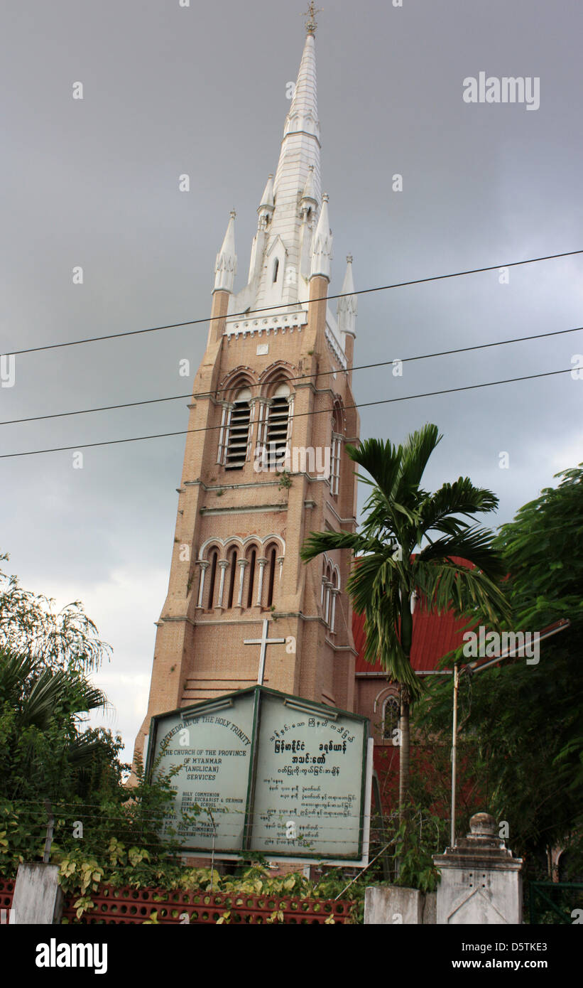 Church in yangon hi-res stock photography and images - Alamy