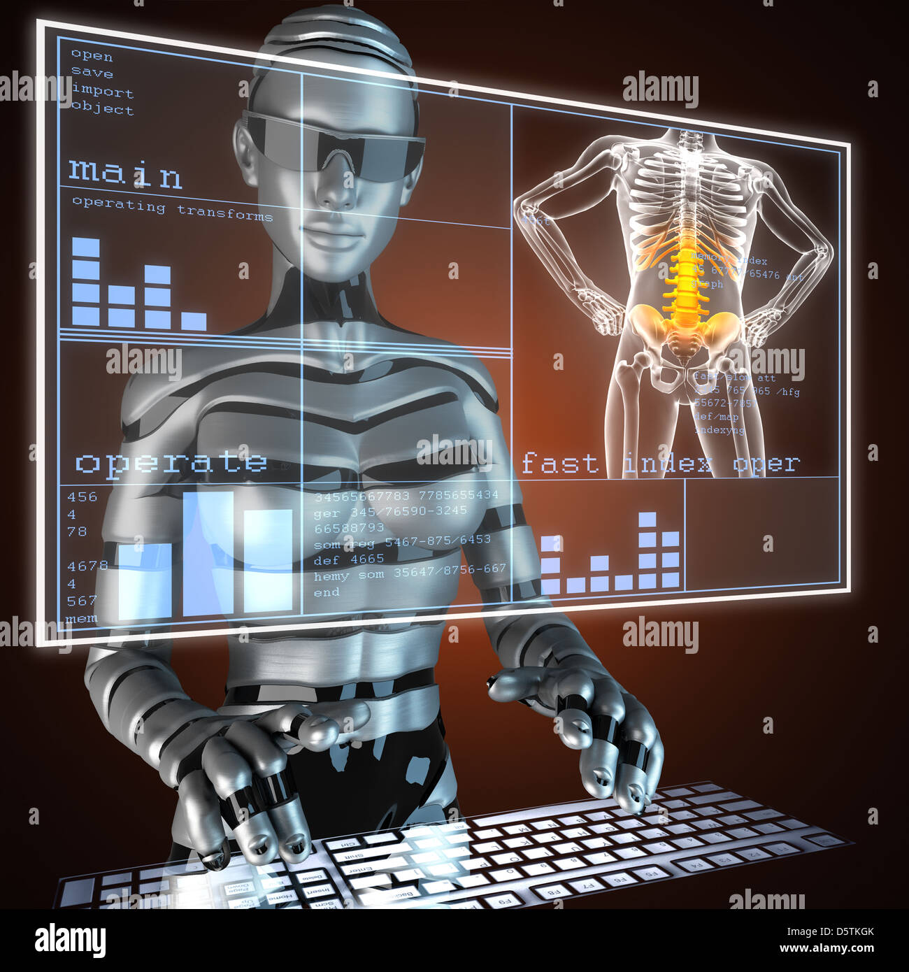 human radiography scan Stock Photo - Alamy