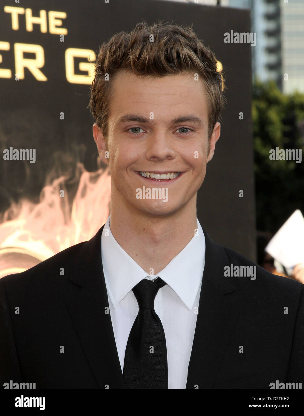 Jack Quaid Los Angeles premiere of 'The Hunger Games' held at Nokia ...