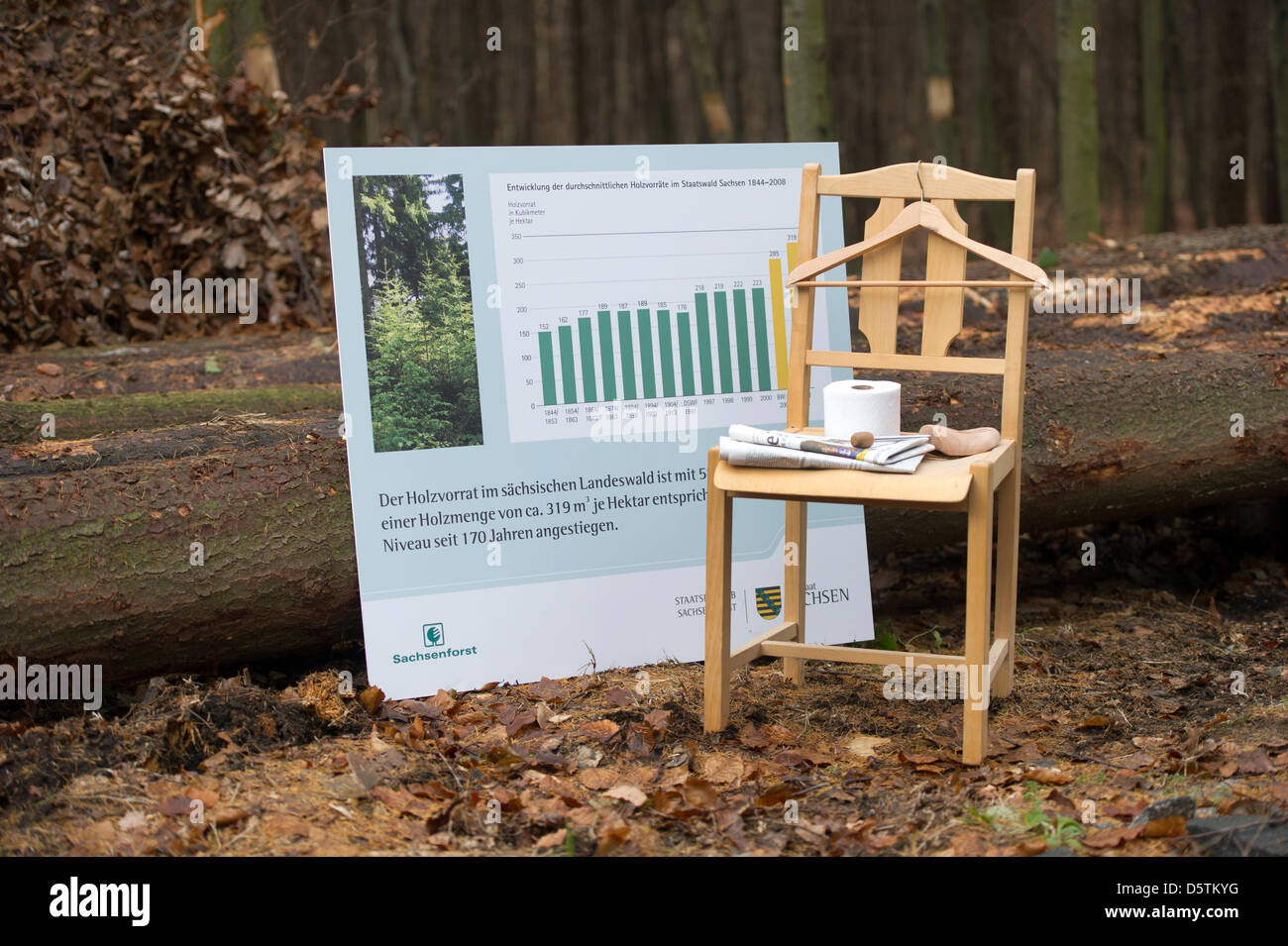 Products made from wood are pictured during a press session during the ...