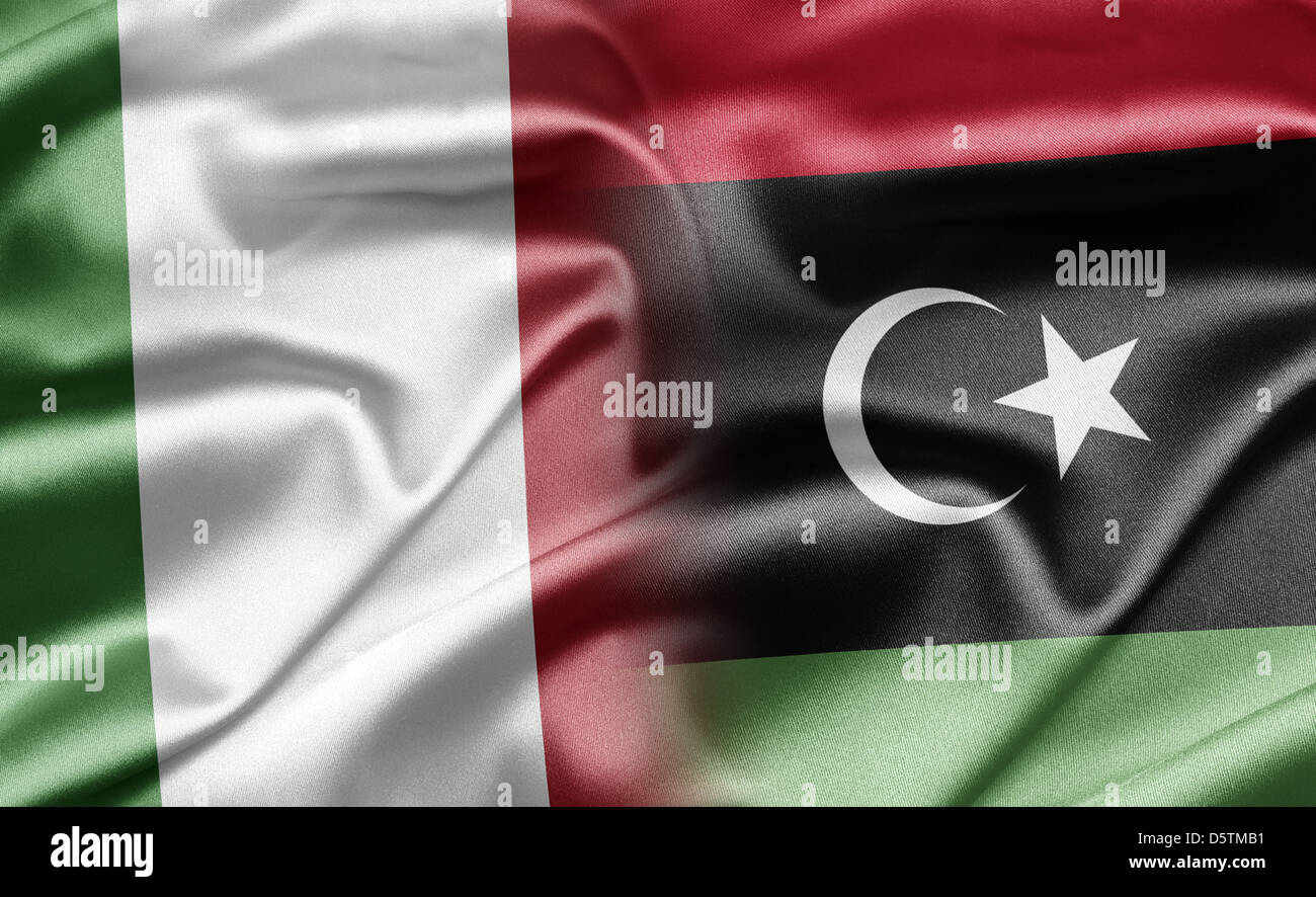 Italy and Libya Stock Photo - Alamy