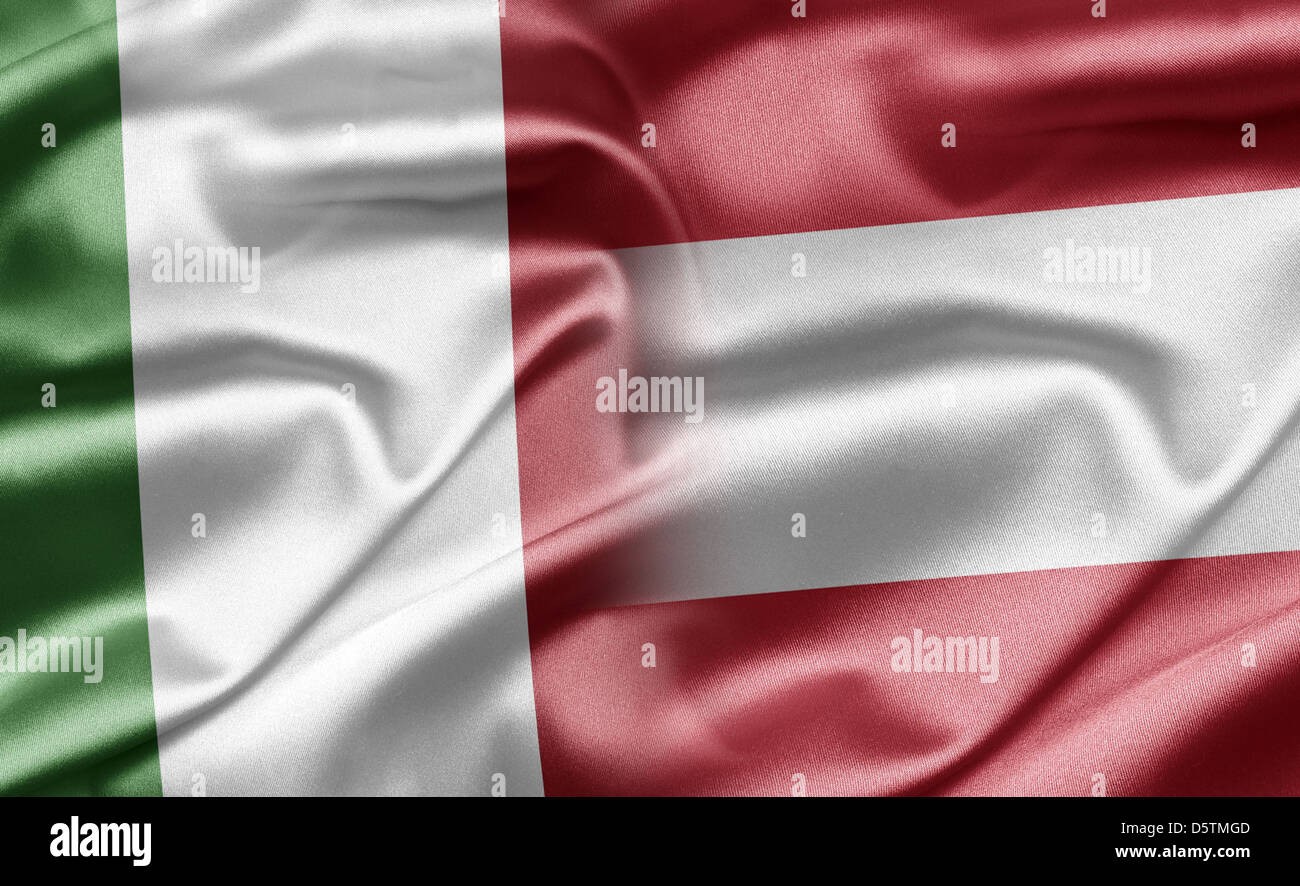 Italy austria flag hi-res stock photography and images - Alamy
